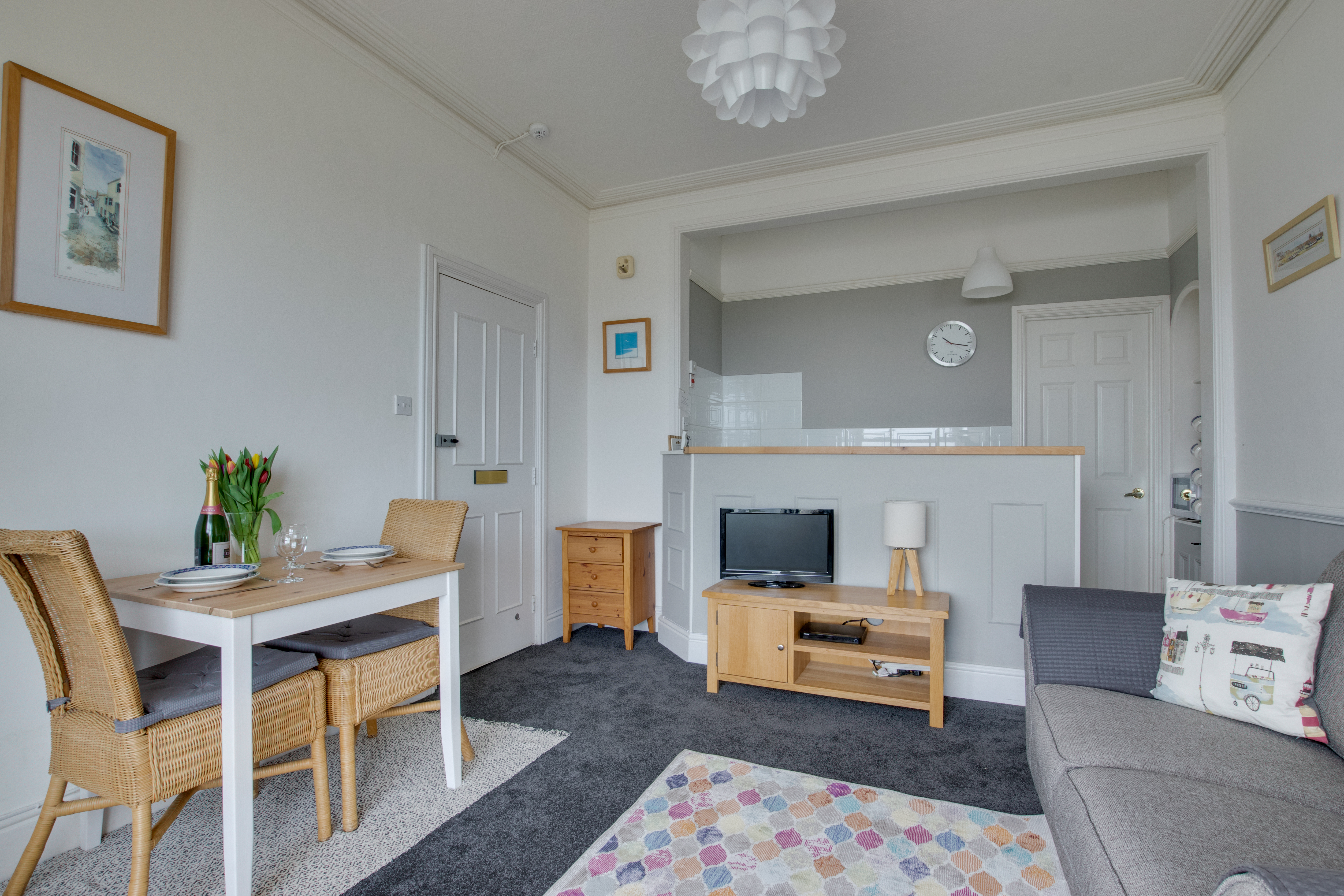Flat 2, 7 Barnoon Terrace | Flat 2, 7 Barnoon Terrace in St Ives, Cornwall