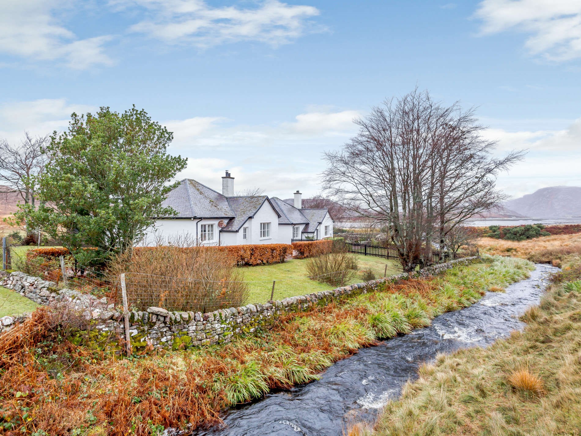 Badnabay Cottage | Badnabay Cottage in Lairg, Northern Scotland