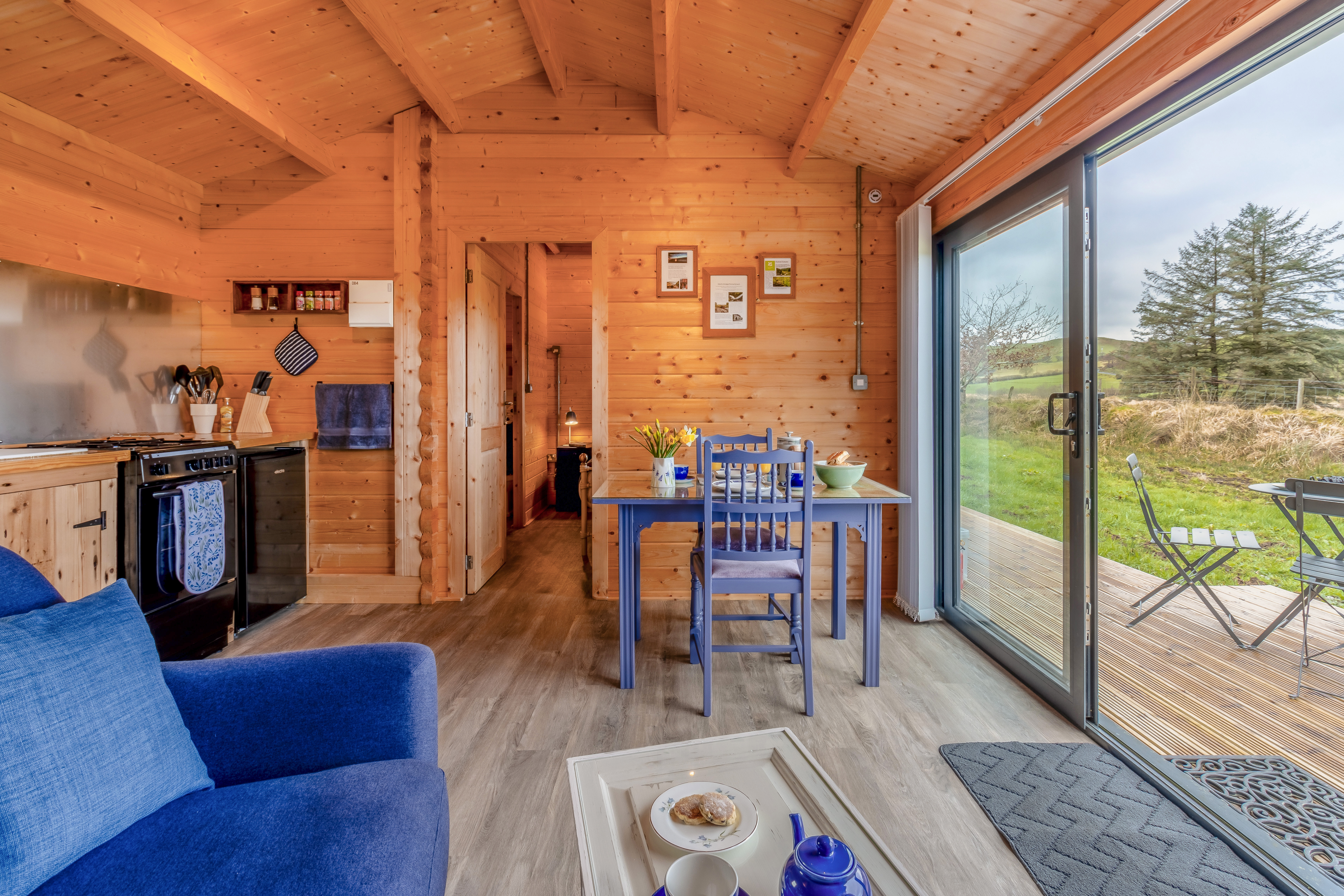 Bluebell Cabin | Bluebell Cabin in Devils Bridge, near Aberystwyth, Mid ...