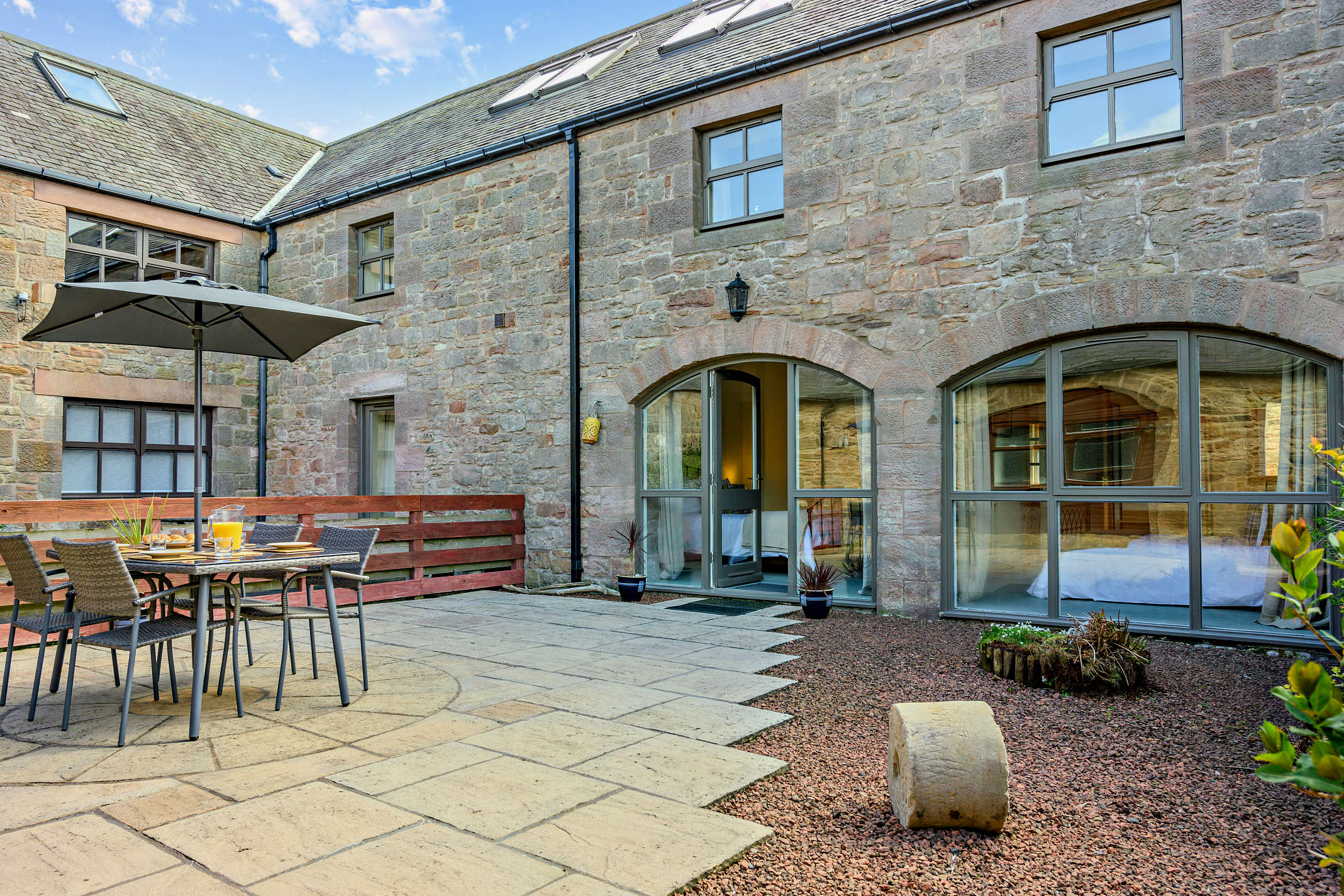 Corn Cottage | Corn Cottage in Belford, near Bamburgh, Northumberland